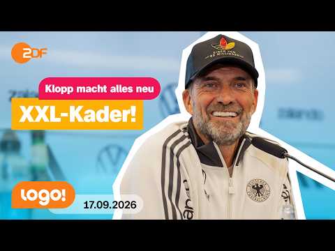 Fußballnationalmannschaft: zwei Kader für vier Spiele | logo!-Nachrichten vom 17.09.26