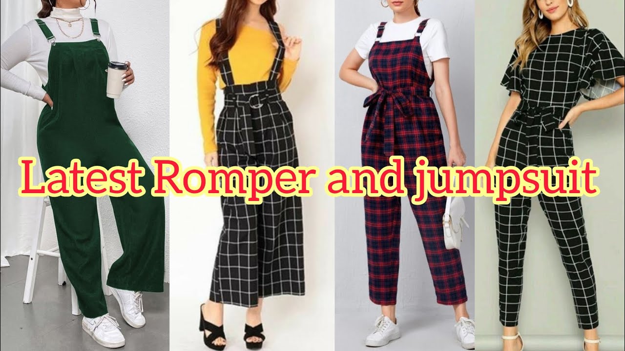 Latest Romper and jumpsuit design ideas Style for women ! - YouTube