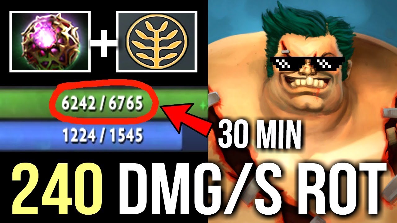 6000 HP in 30 Min 240 Damage/s Rot Pudge Epic Hook by Mski.nb 7k Party ...