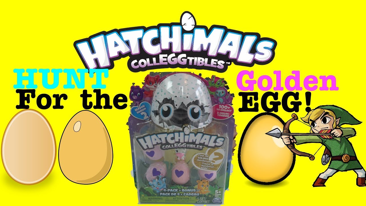 HATCHIMALS COLLEGGTIBLES Search for the GOLDEN EGG! - YouTube
