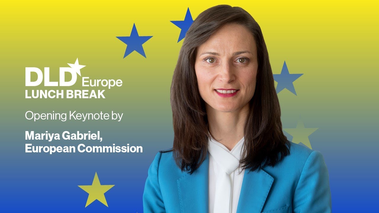 DLD Europe with Mariya Gabriel - YouTube