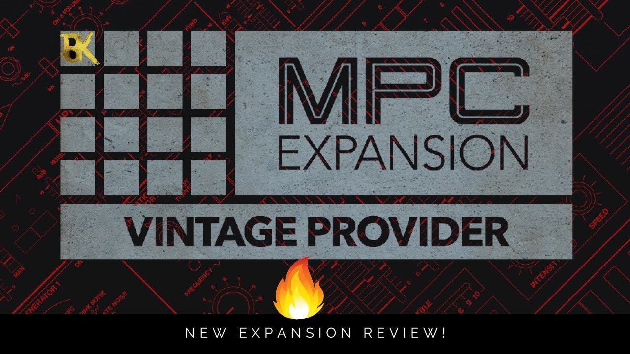 MPC EXPANSION PACKS VINTAGE PROVIDER MPC LIVE 2.3 - YouTube