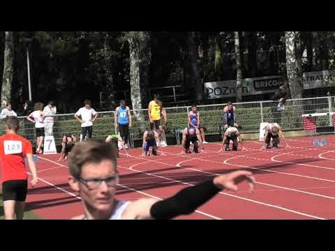 100m M bieg 1 - Poznań 20220903 - YouTube