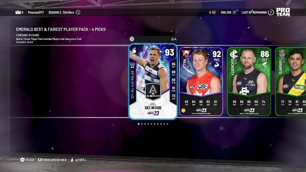 AFL 23 goat pack - YouTube