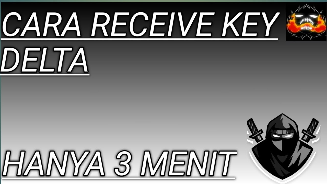 Cara Receive key Delta tutorial - YouTube