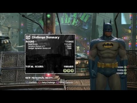 Batman: Return to Arkham - Arkham City - Joker's Funhouse Challenge Map ...