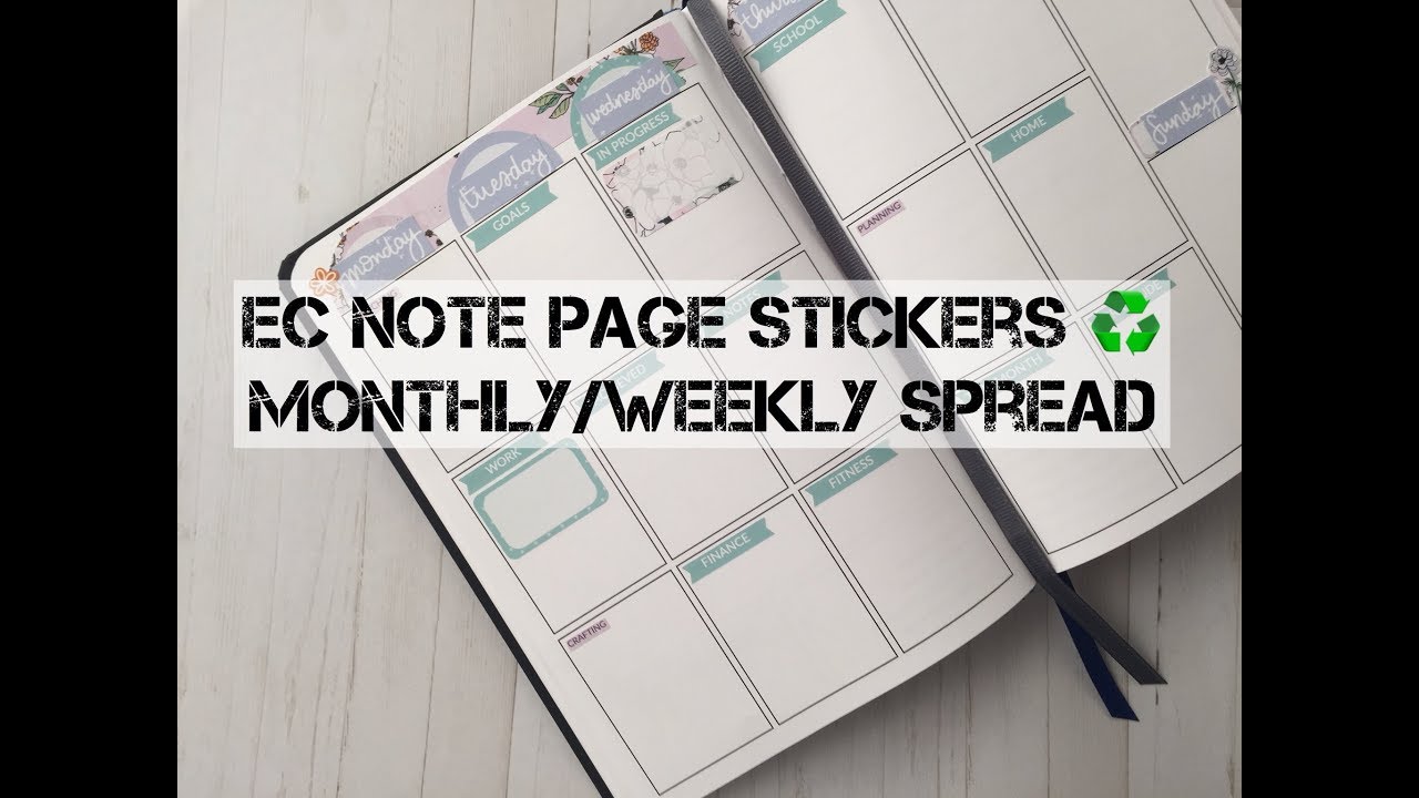 How to Use Note Page Stickers - YouTube