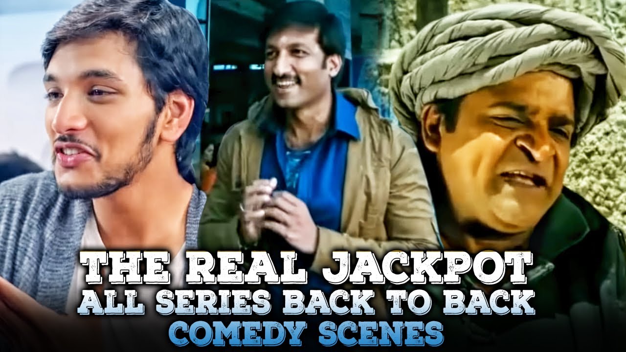 The Real Jackpot All Series Back To Back Comedy Scenes | Gopichand ...