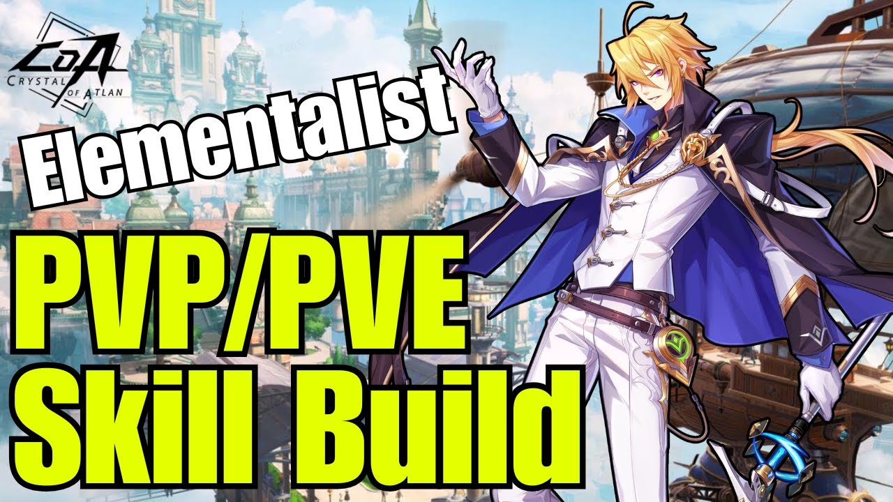 Elementalist Showcase and Builds! Crystal of Atlan #CoA #LightOfAtlan ...