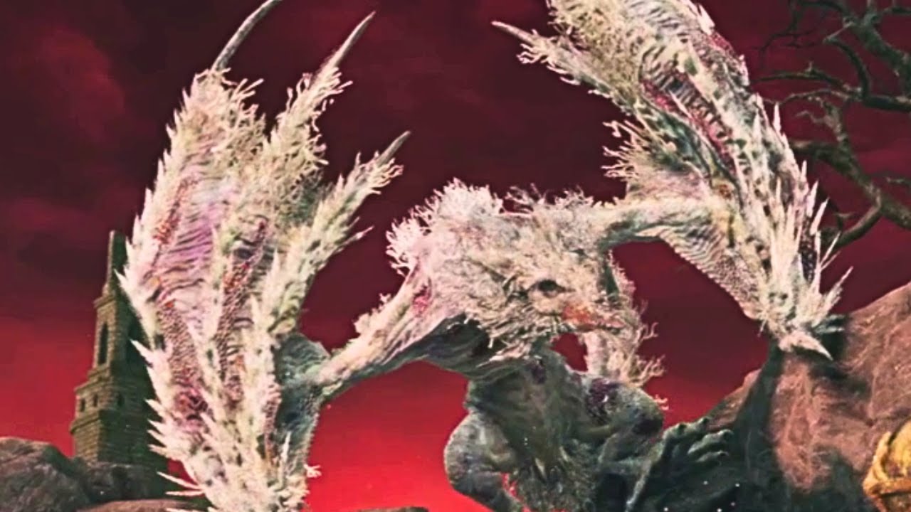 Scarlet Rot Dragon (Elden Ring) - YouTube