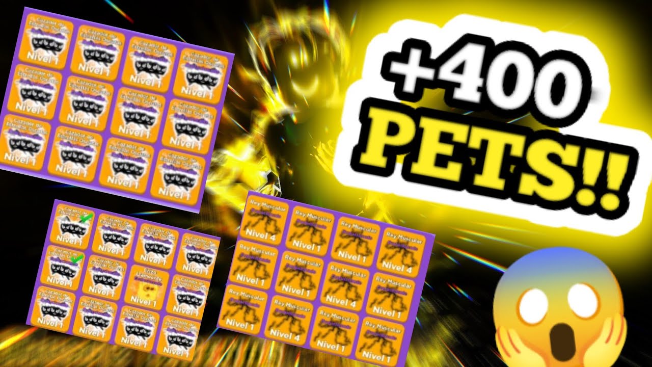 ¡Así obtuve +400 PETS NUEVAS Y EVOLUCIONADAS!🤯😱💪 MUSCLE LEGENDS 💪 ...