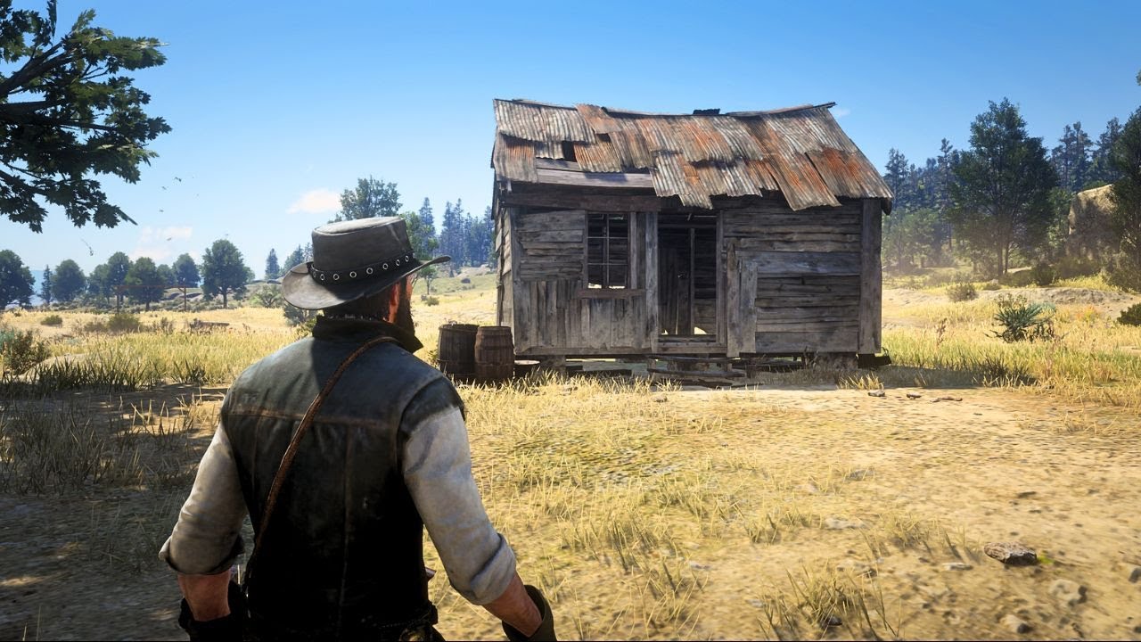 JOHN'S NEW HOUSE | RED DEAD REDEMPTION 2 - PART 26 - YouTube