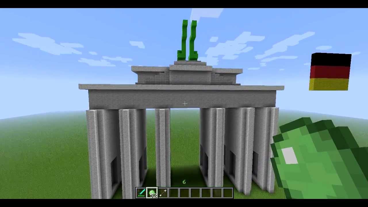 Minecraft's FIRST EVER Germany monuments! - YouTube
