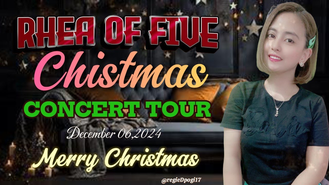 RHEA OF FIVE CHRISTMAS CONCERT TOUR MERRY CHRISTMAS I ADVANCE - YouTube