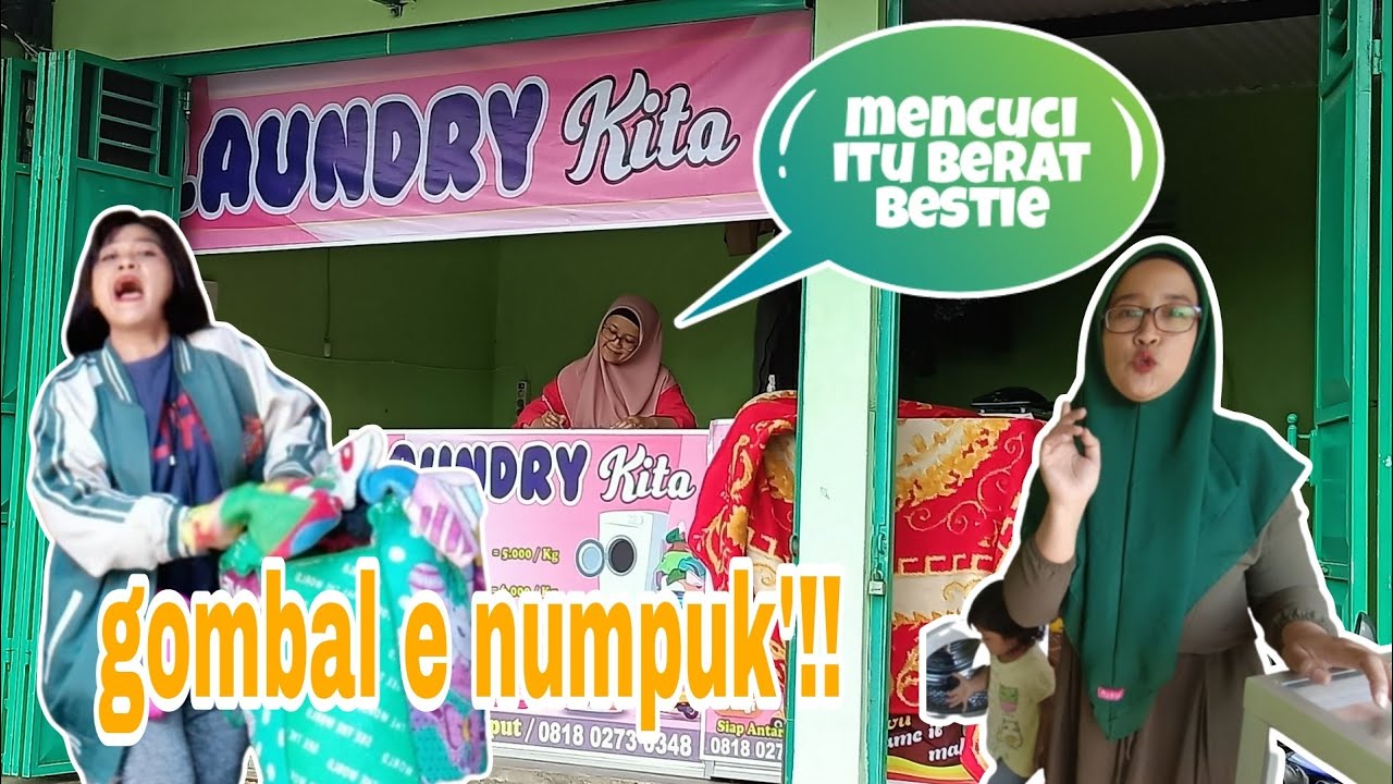 💥LAUNDRY KITA‼️SOLUSI TEPAT CUCI DAN SETRIKA // BERSIH RAPI dan WANGI ...