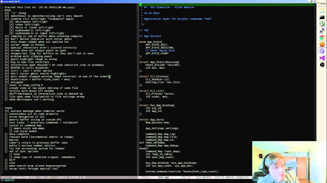 4coder dev: Aggressive Extermination Session - YouTube
