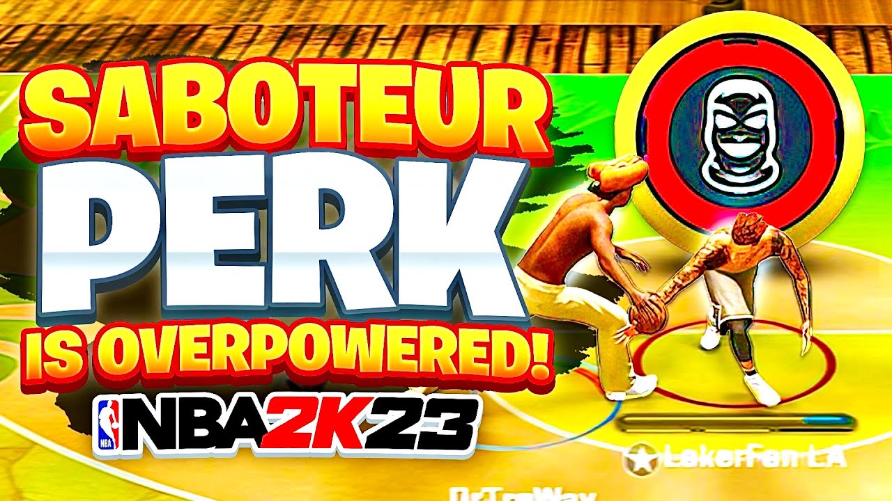 THE TAKEOVER PERK THAT WILL BREAK NBA 2K23 - SABOTEUR TAKEOVER PERK ...