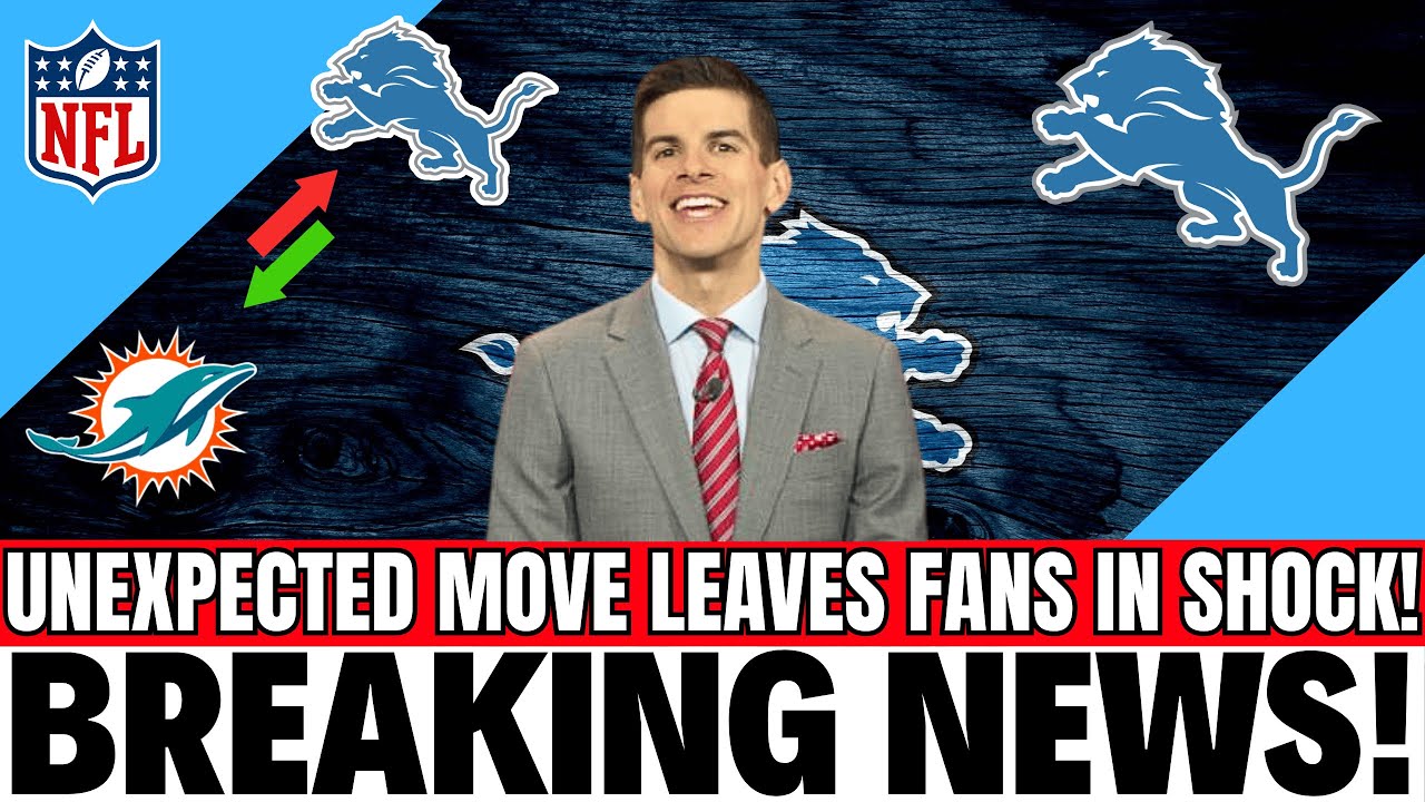 DOLHPINS AGREES TO DEAL! FANS SHOCKED BY THIS HUGE SURPRISE! LIONS ...