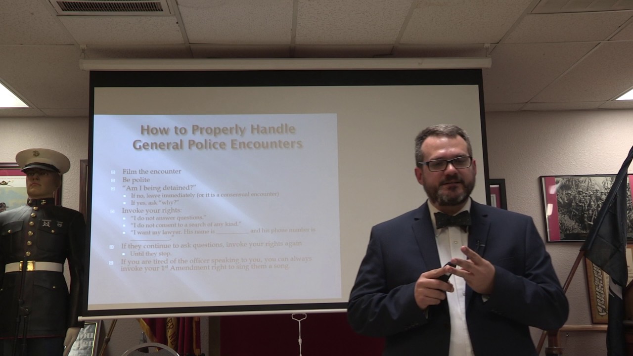 How to Handle General Police Encounters in Nevada - YouTube