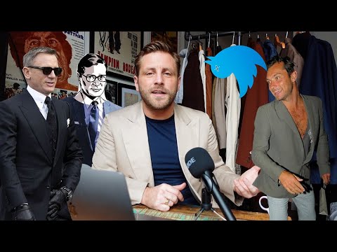 Daniel Craig's Tight Suits, Derek Guy & T-Shirt Necklines - YouTube
