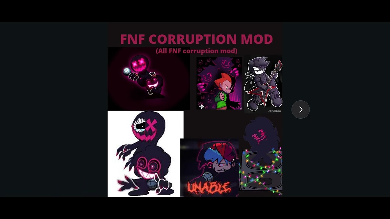 fnf corruption mod mega update 1 - YouTube