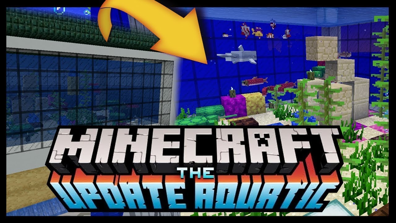 COMO FAZER UM AQUÁRIO COM PEIXES NO MINECRAFT | TUTORIAL (Construção ...