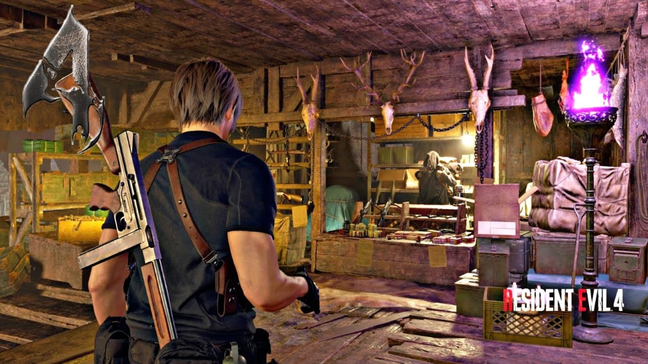 Resident Evil 4 Remake Iconic Locations With The Original Soundtrack ...