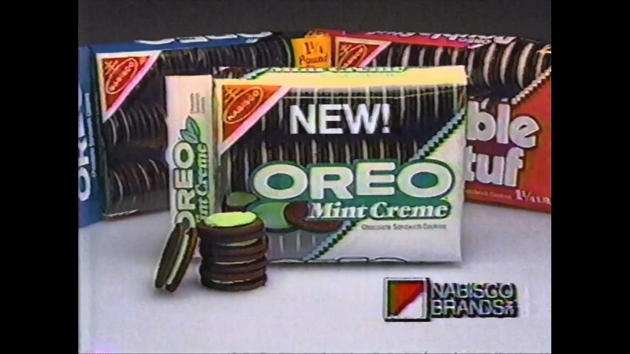 Oreo by Nabisco ad from 1985/86? - YouTube