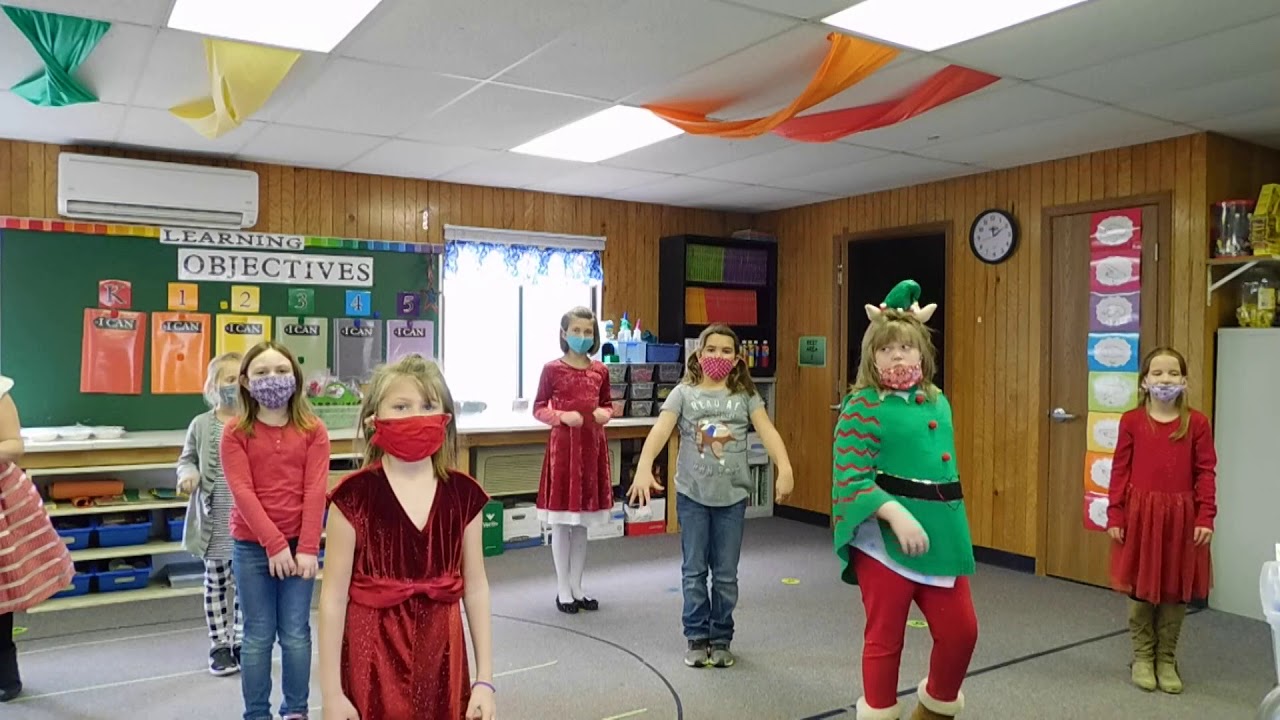 Elementary Winter 2020 Choir Byron Center Charter - YouTube