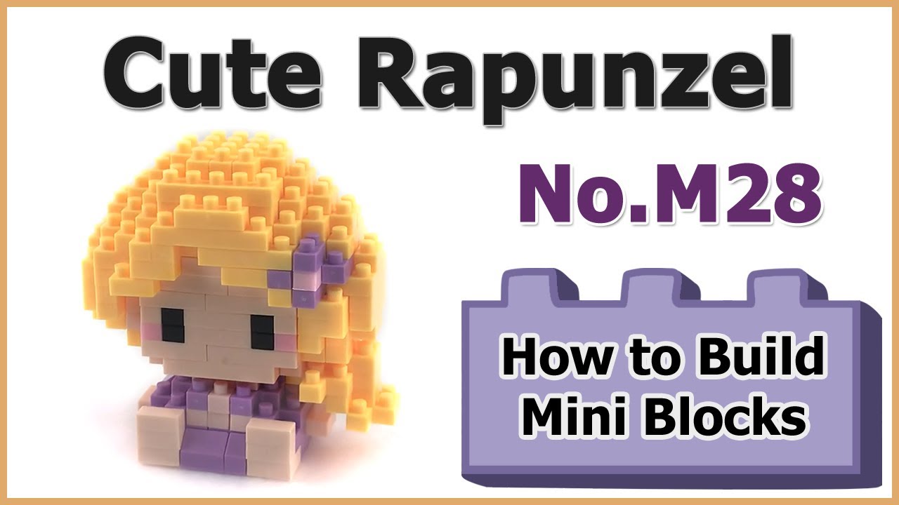 How to Build Mini Blocks Dream Princess Rapunzel M28 Review ...