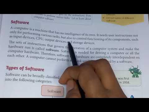Class5||Chapter-2||Part-1||Computer Software||What is Software?||Types of Software - YouTube
