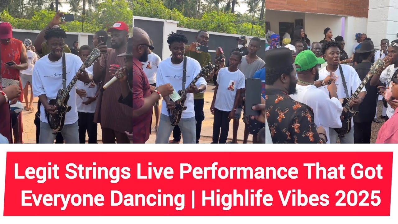 Legit Strings Live Performance That Got Everyone Dancing | Highlife ...