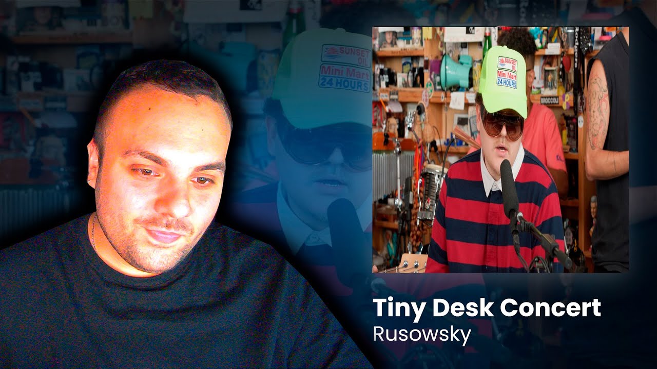 Escuché "Rusowsky: Tiny Desk Concert" - YouTube