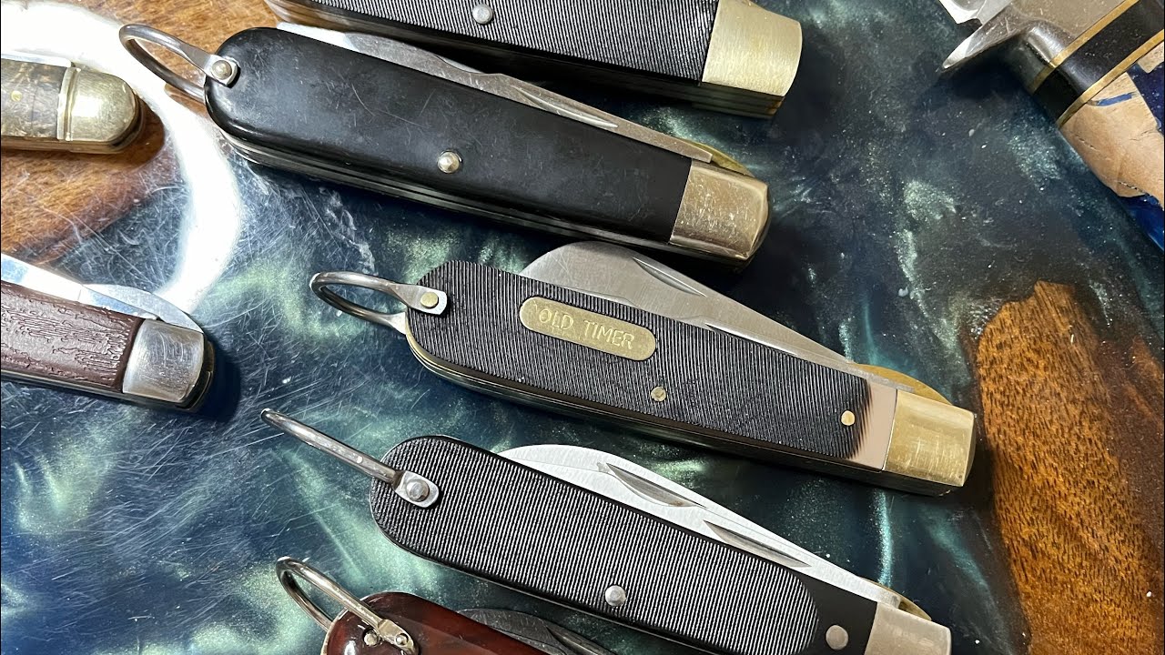 My TL-29/Electrician Knife Collection - YouTube