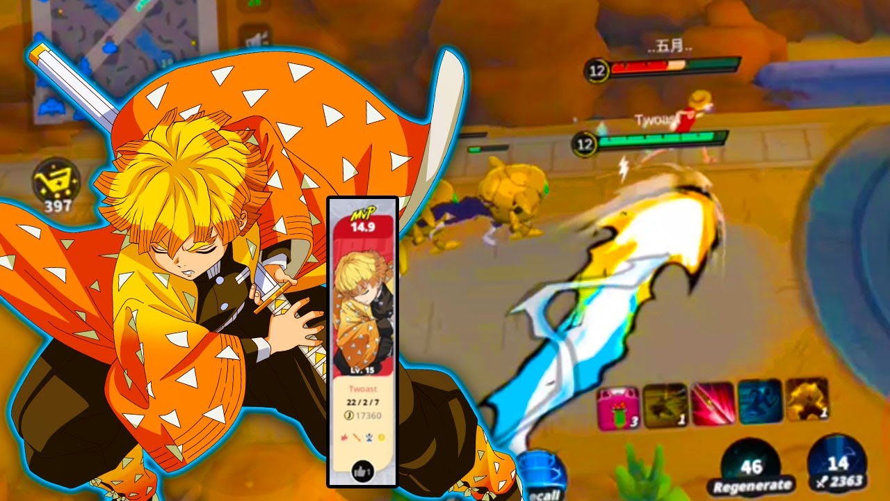 22 KILLS ZENITSU NO MERCY GAMEPLAY CELESTIAL RANK GAME JUMP ASSEMBLE ...