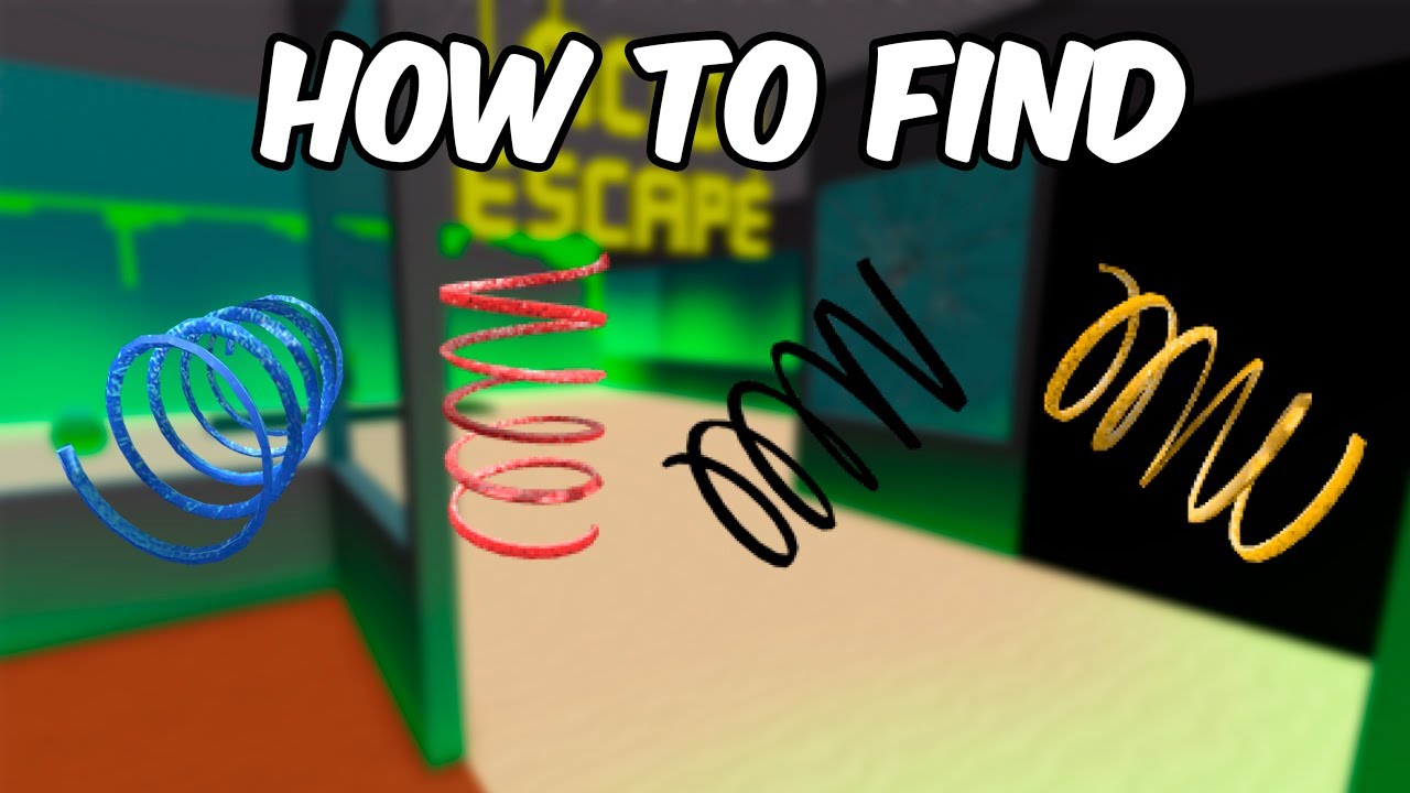 How to find all coils in one round! Acid Escape - Roblox - YouTube