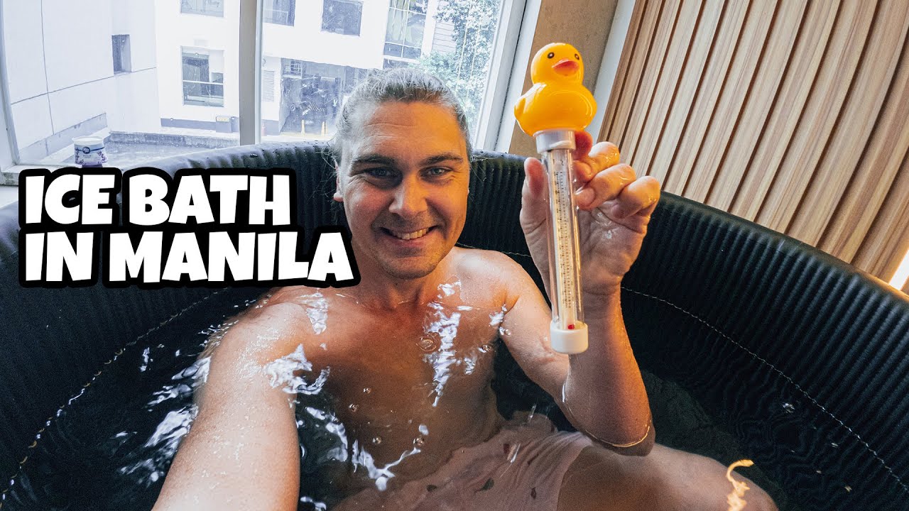 Trying Ice Bath in Manila for Recovery #fitness #biohacking #manila ...