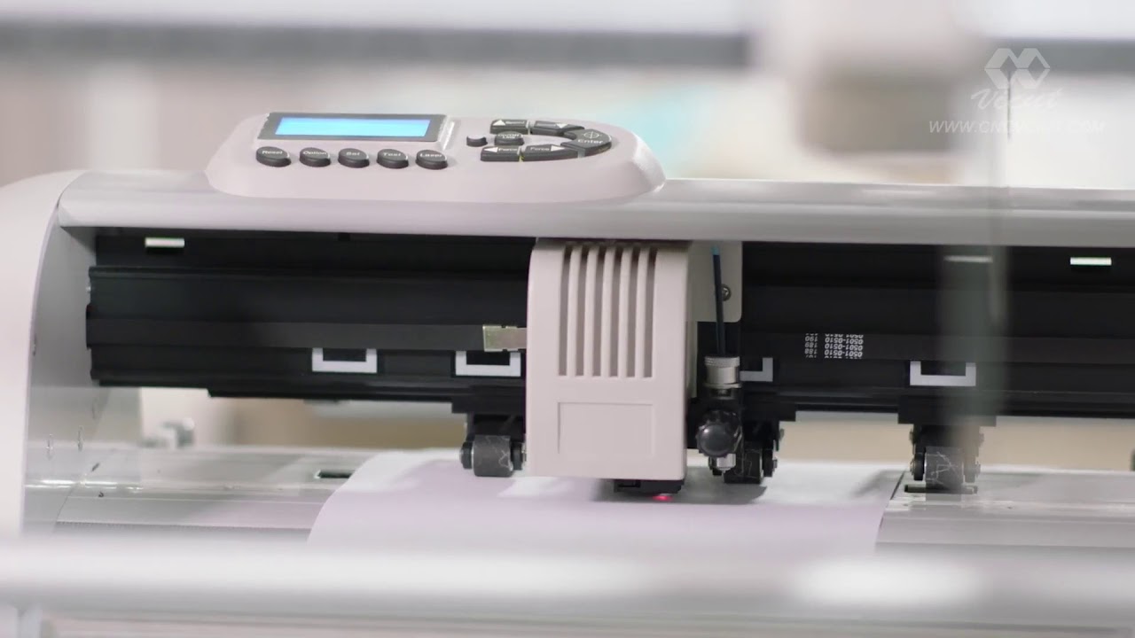 rotary die cutting machine operation video - YouTube