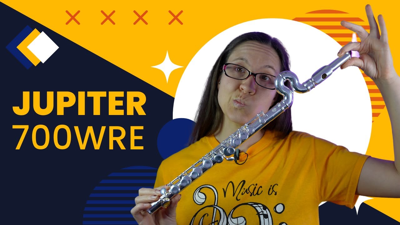 Jupiter Flute Model 700WRE Review - YouTube
