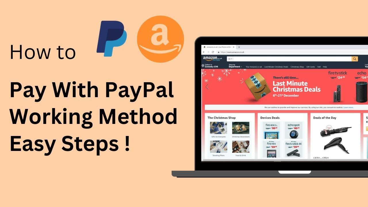 How To Pay With PayPal On Amazon (Working Method) ! - YouTube