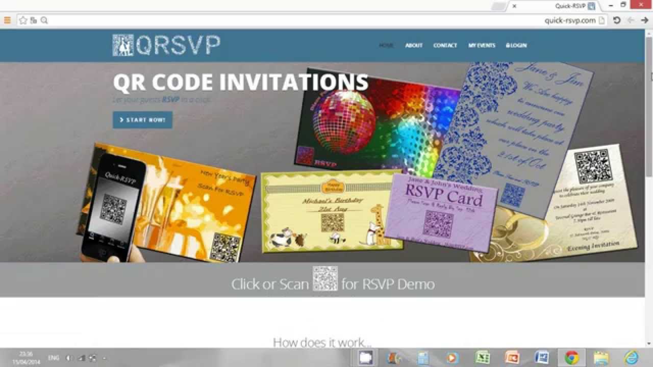 Quick-RSVP Basic Tutorial - YouTube
