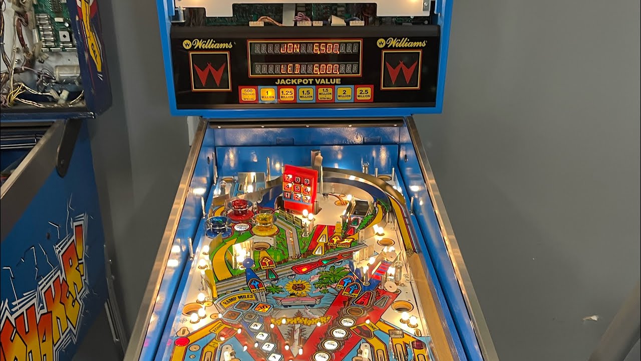 Earthshaker Pinball 5 - YouTube