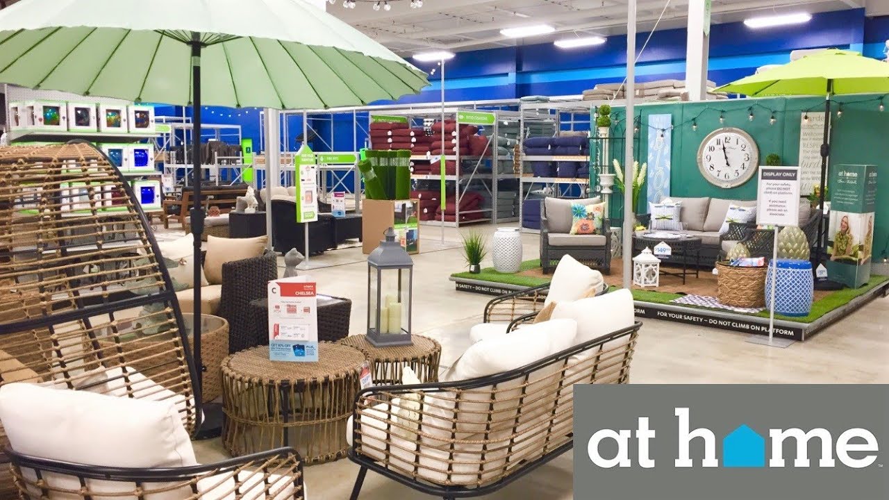AT HOME PATIO FURNITURE ARMCHAIRS TABLES OUTDOOR DECOR SHOP WITH ME ...