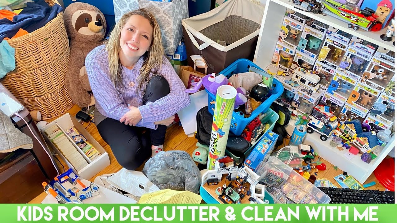 Hoarders ️ Kids Room Extreme DeClutter Part 2 | Clean with Me ...