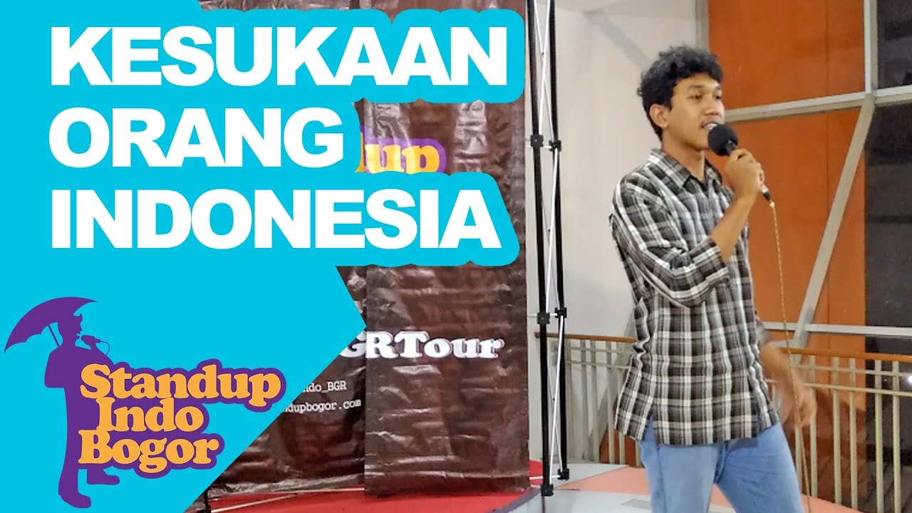 Dany Beler - Kesukaan Orang Indonesia #OpenMicBGRtour 2017 - YouTube