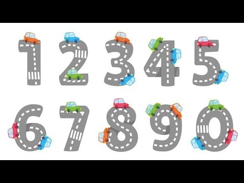 123 Numbers | 1234 Number Names | 1 to 20 Number song | learning ...