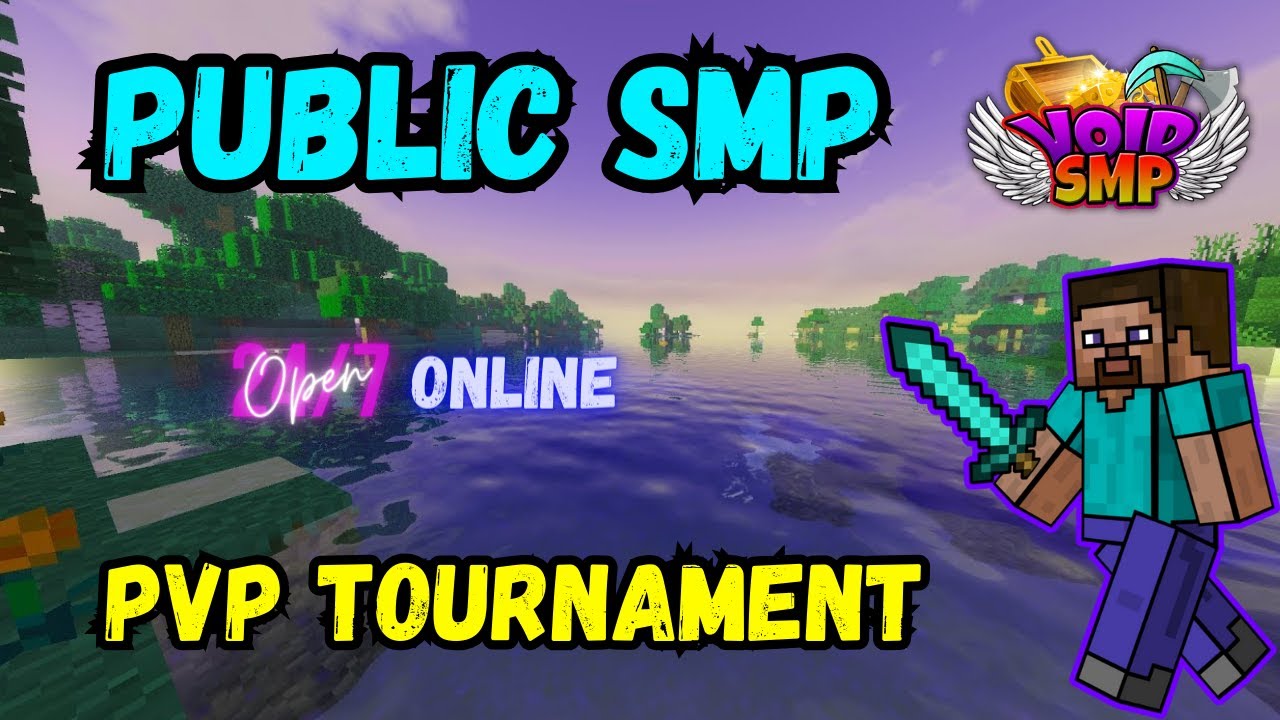 Minecraft SMP LIVE || PVP TOURNAMENT IN VOID SMP #live #smp #minecraft ...