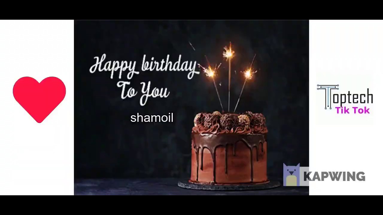 Shamoil Happy Birthday status |Shamoil Happy birthday cake | Shamoil ...