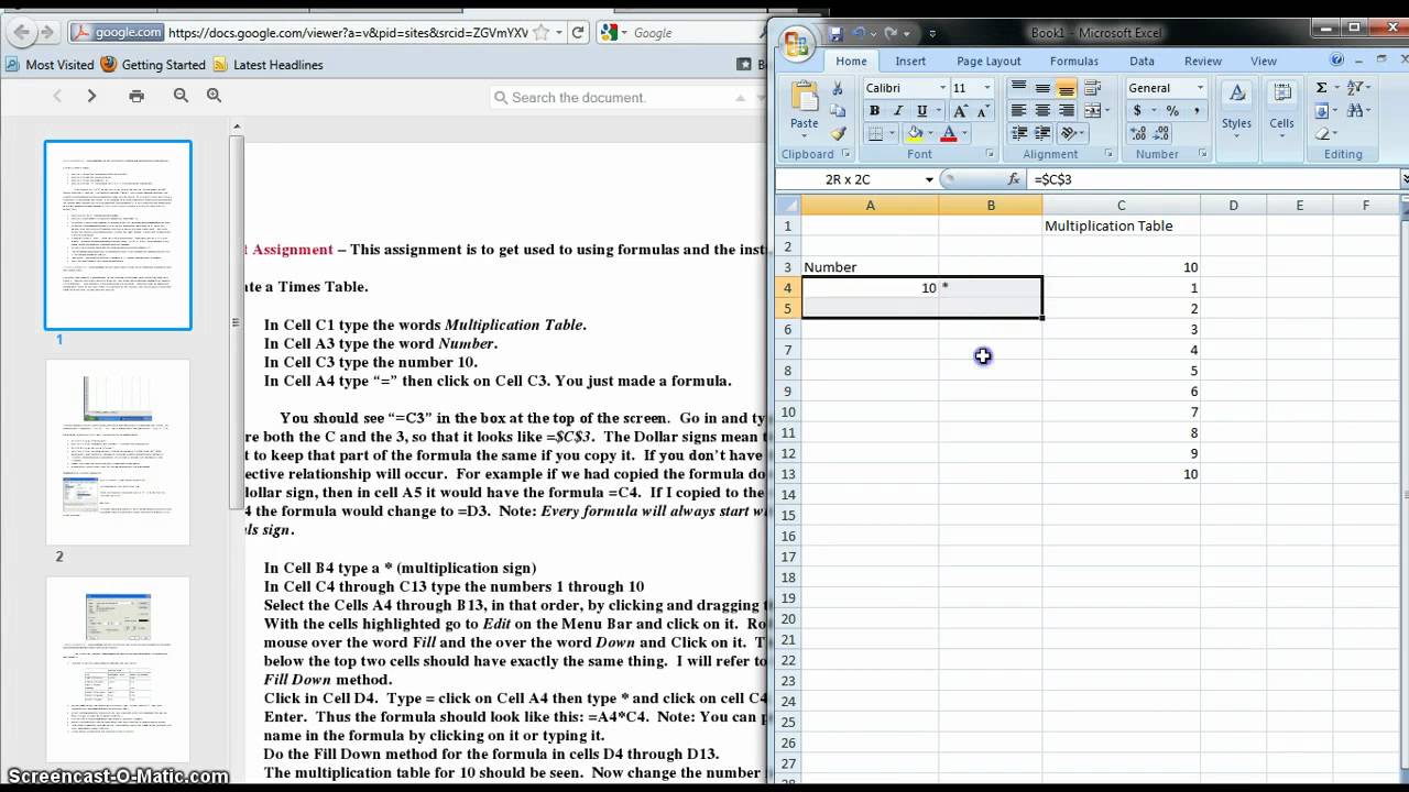 Multiplication Table Excel YouTube multiplication-table-excel-youtube