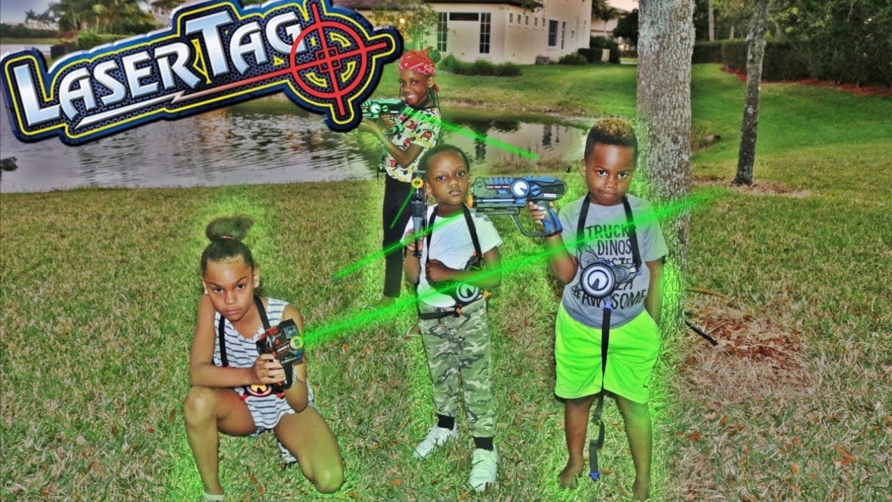 Laser Tag Battle Challenge - YouTube